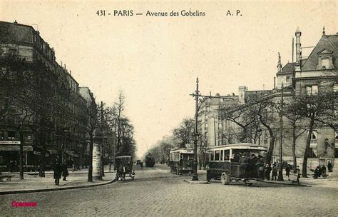Paris - Avenue des Gobelins : Paris Ve arr. | Cartes Postales Anciennes ...