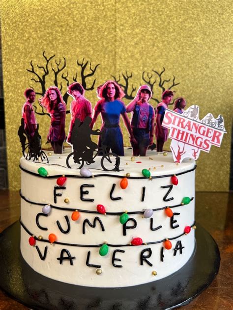 Stranger Things Cake Ideas De Pastel De Cumpleaños Torta Para Fiesta