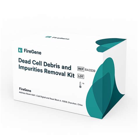 Dead Cell Debris Removal Kit For Pure Samples Firegene