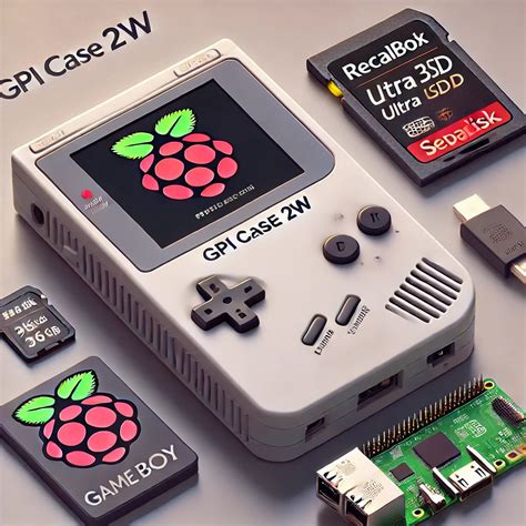 retro gaming with the gpi case 2w recalbox and raspberry pi zero 2w