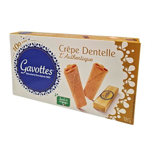 Crepes Crujientes De Galleta Gavottes 125 G Crêpe Dentelle Recettes
