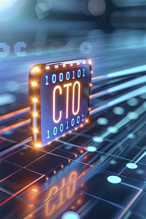 Digital Data Stream Numbers And Letters With Glowing Code Of Binary Text Cto On Background