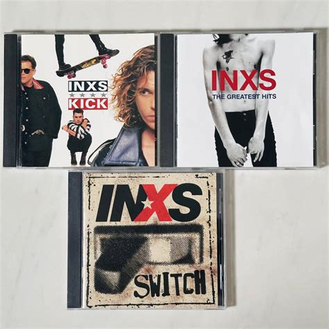 Yahoo オークション Inxs Cd Lot Of 3 Switch Kick The Grea