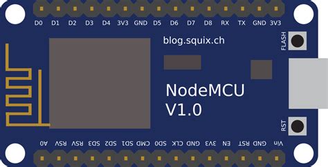 How To Use Esp8266 Nodemcu Custom Size Pinouts Specs And Examples