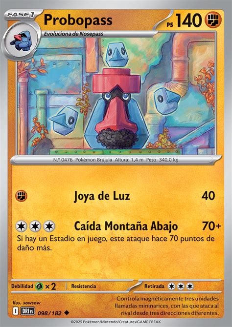 Probopass 098 244 Rivales Predestinados Trading Card Game