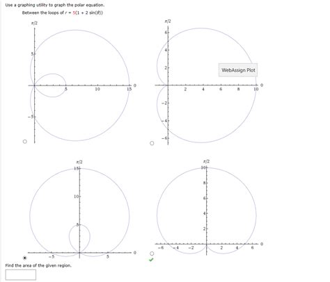 solved use a graphing utility to graph the polar equation