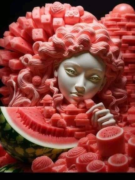 Pin By Veronique Engelen On Fruit En Groenten Kunst Food Art Amazing Food Art Creative Food