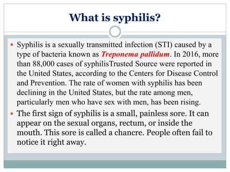 Syphilis Ppt