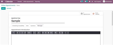 Calendar Odoo V Book Odoo For Beginners Cybrosys