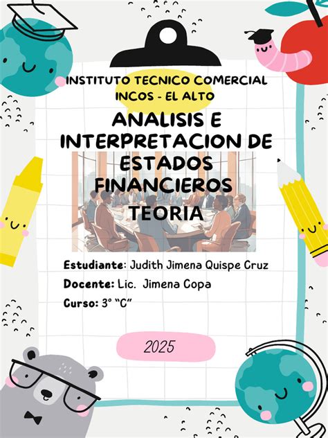 Carátula Para Estados Financieros Pdf