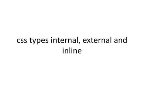 Css Properties Pdf