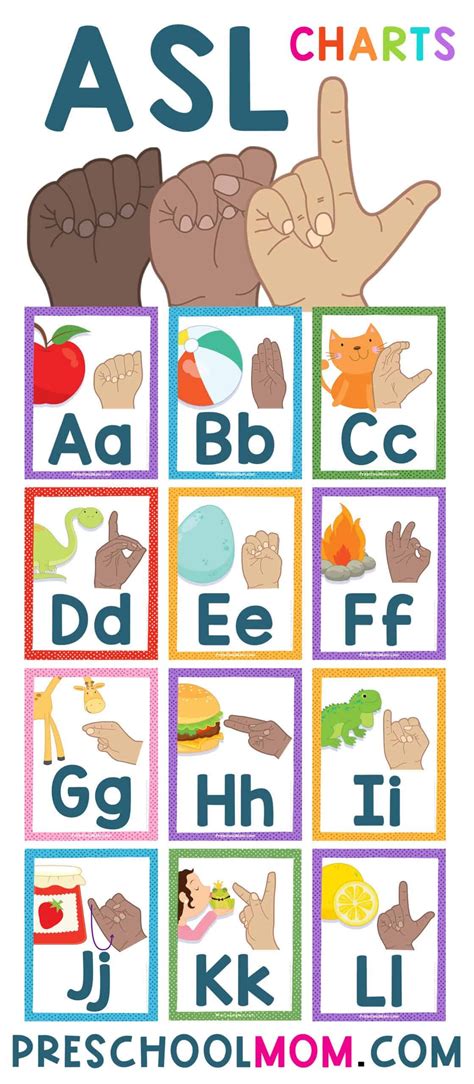Asl Abc Letters Learn Sign Language Alphabet