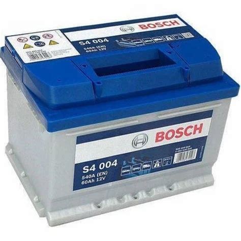 Bosch S4 004 Automotive Battery Capacity 60 Ah At ₹ 1200piece In Kannur