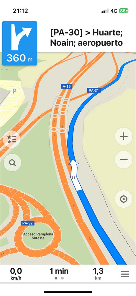 Weird Rendering Of Roads In Navigation · Issue 6398 · Organicmaps