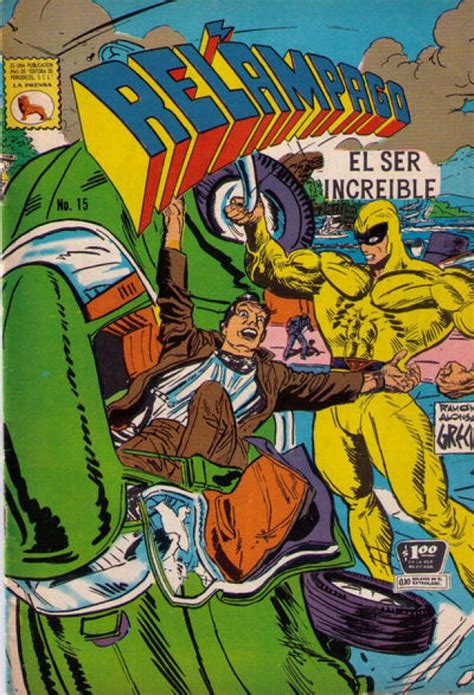 Relampago El Ser Increible 1964 La Prensa 15 Ficha De Número En