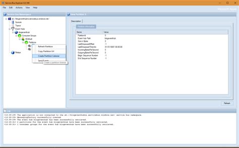 Azure Event Hub Messaging Using Rest