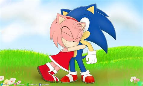 Sonic Sonamy Kissing