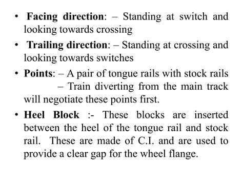 Point And Crossing Of Railway Pptx