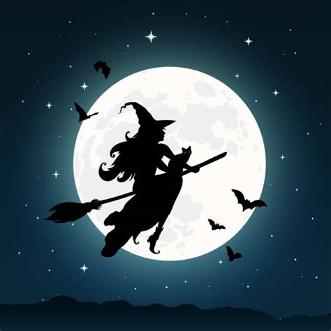 44700 Witch Background Stock Illustrations Royalty Free Vector