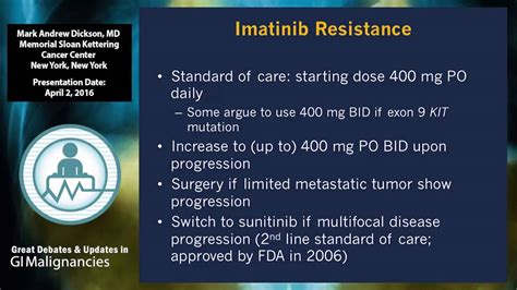 Management Of GIST Tumors YouTube