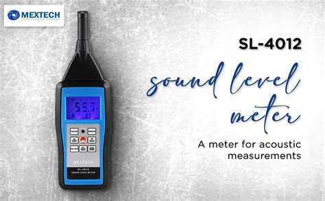 Mextech SL Sound Level Meter Amazon In Industrial Scientific