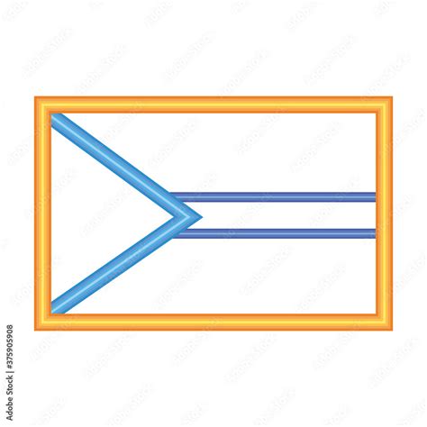 Sexual Orientation Concept Demisexual Flag Icon Neon Style Stock Vector Adobe Stock