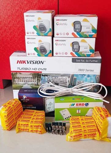 Hikvision Full HD Camera Setup MP Day Night Vision At Set In Pune