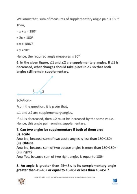 Lines And Angles Extra Questions Class At Clara Moran Blog