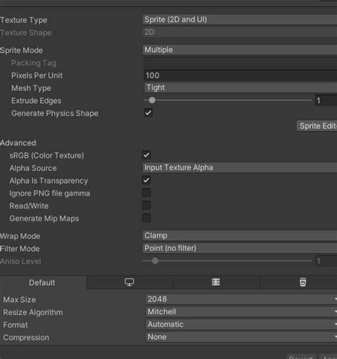 spritesheet too big even though under the limit unity engine unity