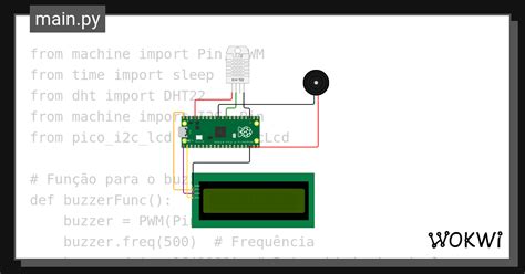 Sistema de medição de temperatura e humidade Wokwi ESP STM Arduino Simulator