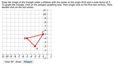 answered draw the image of the triangle under a… bartleby