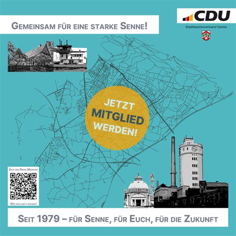 Cdu Senne Seit 1979 Bezirksbürgermeister Verantwortung And Zukunft Für