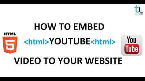 How To Embed Youtube Video To Your Website Blogger Wordpress YouTube