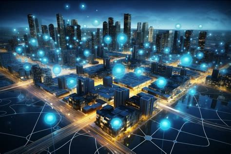 Technologically Advanced Smart City Ai Network Digital Gene