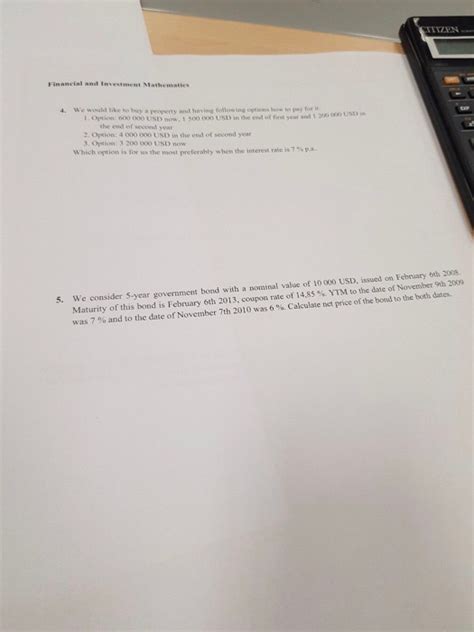 Htestntcht Mathematics We Consider Following Yield Chegg