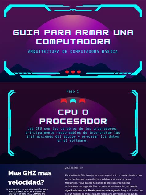 Guia Para Armar Una Computadora 2022092409402001 Pdf Hardware De La
