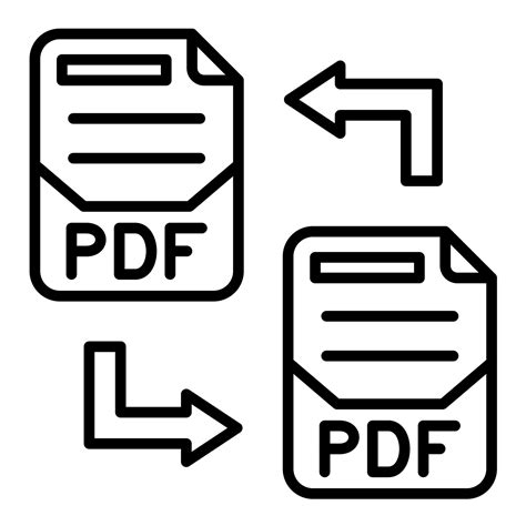 File Transfer Line Icon 7587493 Vector Art At Vecteezy