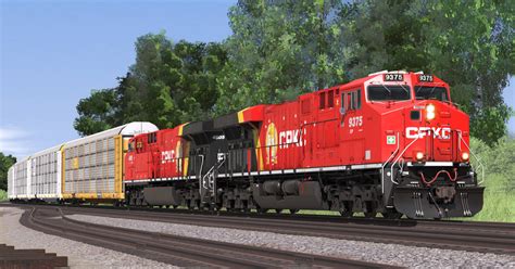 Trainz Cpkc Duo Cpkc 251 By Trainzrailfangam1066 On Deviantart