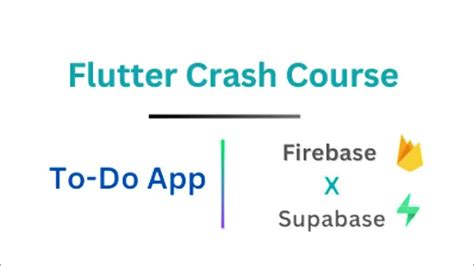 Flutter Crash Course In Arabic كورس فلاتر بالعربي Todo App Firebase