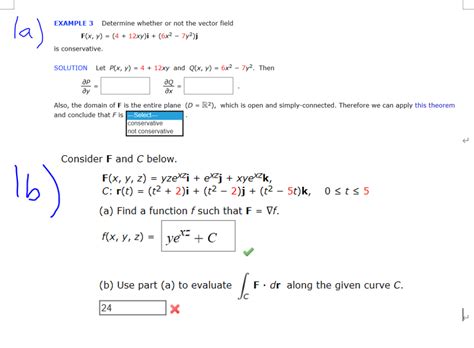 Solved La EXAMPLE 3 Determine Whether Or Not The Vector Chegg Com