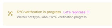 Dca Content Update Kyc Verification In Progress Message · Issue 7358