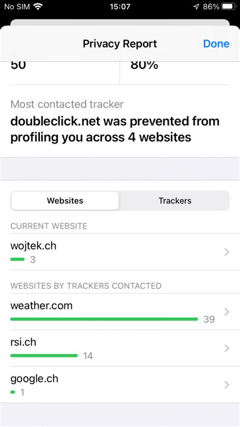 Safari Tracking IP Address Protection Apple IOS