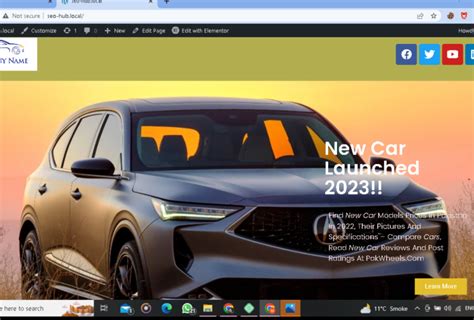 How To Create A Landing Page Using Elementor In Wordpress Jawad