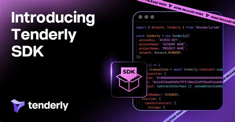 Tenderly Node Release Week