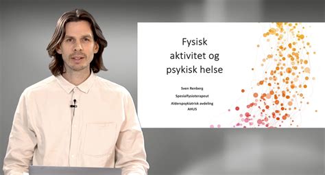 Ny Psyk IT Fysisk Aktivitet Og Psykisk Helse Nasjonalt Senter For Aldring Og Helse