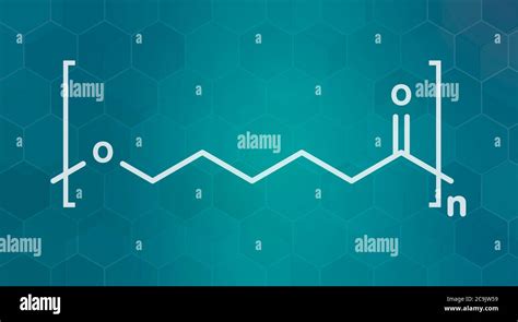 Polycaprolactone Pcl Biodegradable Polyester Chemical Structure
