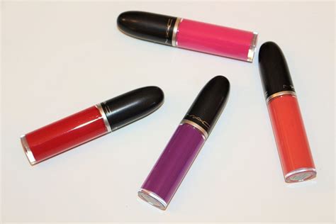 MAC Retro Matte Liquid Lip Color Review Swatches Really Ree