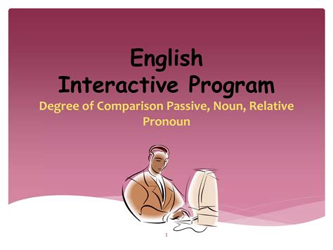 Degree Of Comparison Passive Noun Relative Pronounppt