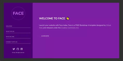 Single Page Bootstrap Theme Bypeople