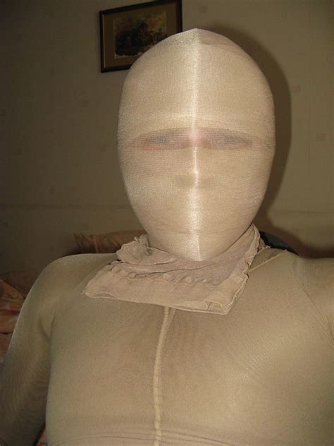 Img04461 Pantyhose Encasement Head 2 Francuak Flickr